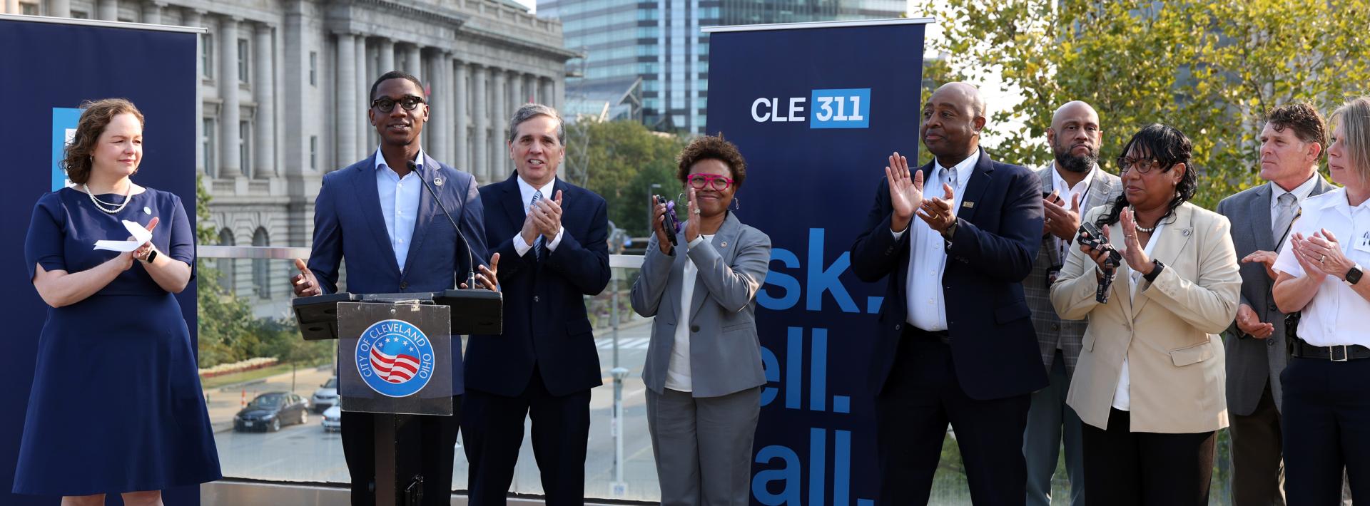 Cleveland launches new online 311 service; gives residents easy access to city services and ...